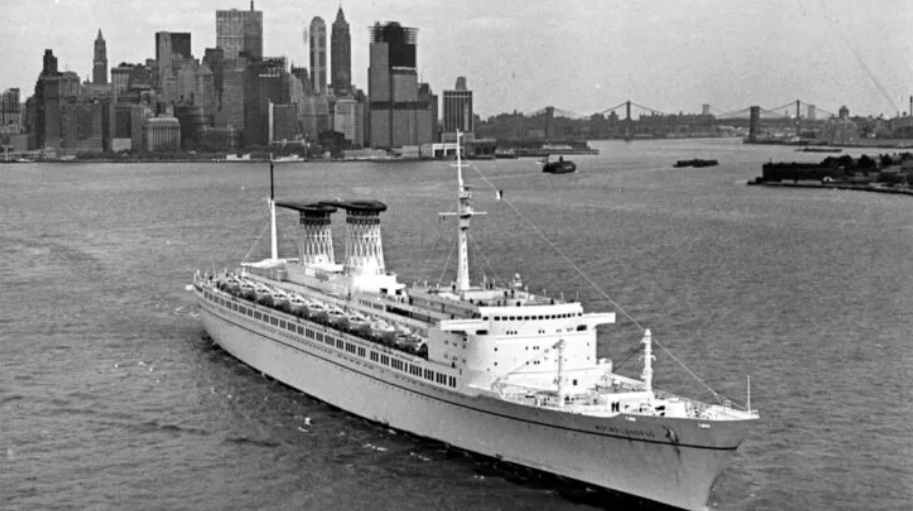 The Michelangelo, the final Italian liner, was launched 52 years ago ...